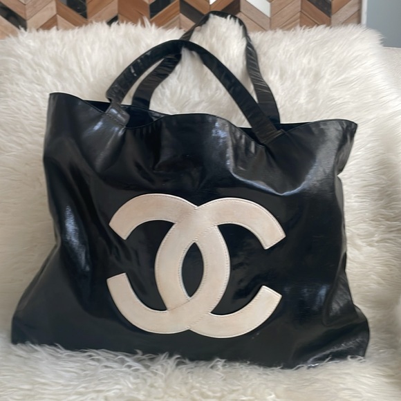CHANEL | Bags | Chanel Coco Cabas Large Tote | Poshmark